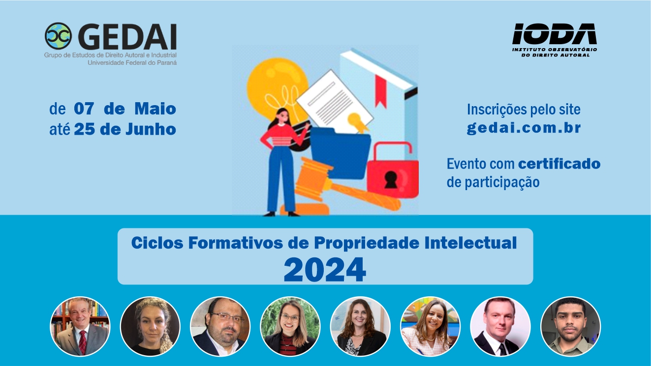 Ciclos Formativos de Propriedade Intelectual – 2024 - GEDAI